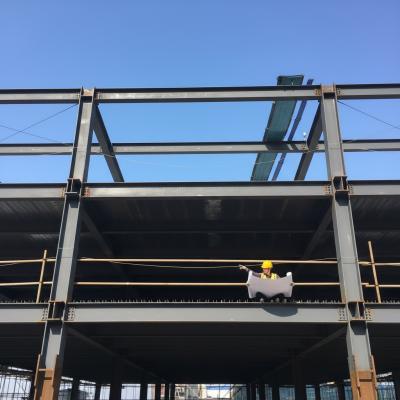 China High Strength Steel Frame Office Building Versatile Metal Construction Building for sale