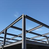 China Modern Steel Frame Structure Building 10000 Sq FT Metal Building Structure for sale