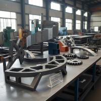China Unique Shaped Steel Building Parts Customizable Metal Building Frame Parts for sale