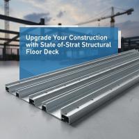 China Durable Structural Floor Deck Customized Metal Deck Panels Corrosion Resistant for sale