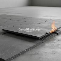 China Fire Resistant Composite Floor Decking Corrugated Metal Roof Decking for sale