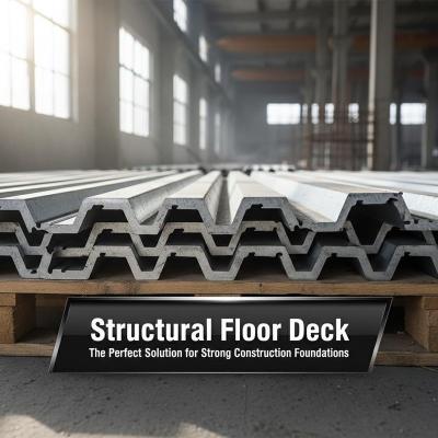 China Versatile Structural Floor Deck Fire Resistant Composite Floor Slab High Strength for sale