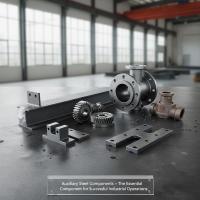 China Customizable Auxiliary Steel Components High Strength Industrial Metal Parts for sale