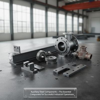 China Customizable Auxiliary Steel Components High Strength Industrial Metal Parts for sale