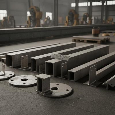 China Sturdy Heavy Duty Components Various Shapes Custom Steel Components for sale