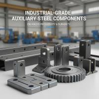 China Durable Auxiliary Steel Components Various Sizes Industrial Machine Parts for sale