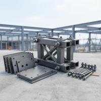 China Customized Auxiliary Steel Components Easy Installation Industrial Metal Components High Strength for sale