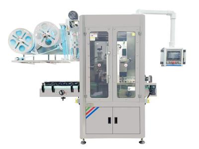 China High Speed Sleeve Applicator for PET/ PVC/ PE/ OPS/PE Labels Oem Accepted High Labeling Speed 30-400 Pcs/min for sale