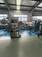 China Automatic Shrink Sleeve Label Applicator PVC Label Shrink Sleeve Labeling Machine with Steam Shrink Tunnel for Bottles for sale