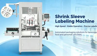 China Automatic CE Approved Sleeve Labeling Machine Manufacturer for sale