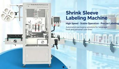 China  Customized High Accuracy Shrink Sleeve Labeling Machine for Edible Oil for sale