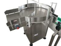 China stainless steel bottle unscrambler Bottle Loading Turntables for sale