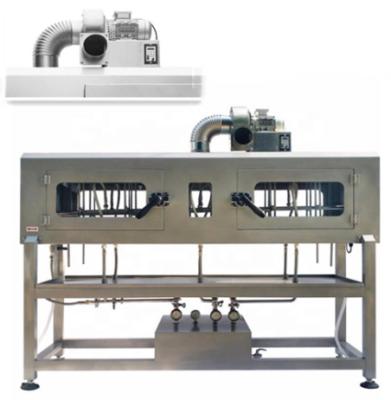 China shrink lable steam tunnel with conveyor and steam generator for big bottle label shrinking for sale