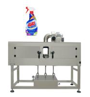 China hand label applicator for flat/round glass and plastic bottle for sale