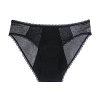 China Wholesale Factory Bulk Leak proof 4 layer Transparent Menstrual briefs sexy lace period panties for sale