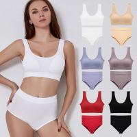 China Seamless Plus Size Bra Sets Breathable Full Brief Underwear Sets for sale