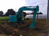 China Compact Kobelco SK75 Excavator NO.YT07-26727 Second Hand High Efficiency Versatility For Construction for sale