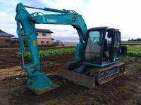 China Compact Kobelco SK75 Excavator NO.YT07-26727 Second Hand High Efficiency Versatility For Construction for sale
