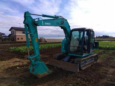China Compact Kobelco SK75 Excavator NO.YT07-26727 Second Hand High Efficiency Versatility For Construction for sale