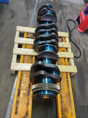 China Forged Alloy Steel CAT C-18 Crankshaft Hardened Journal Anti-Fatigue For Heavy Mining Equipment for sale