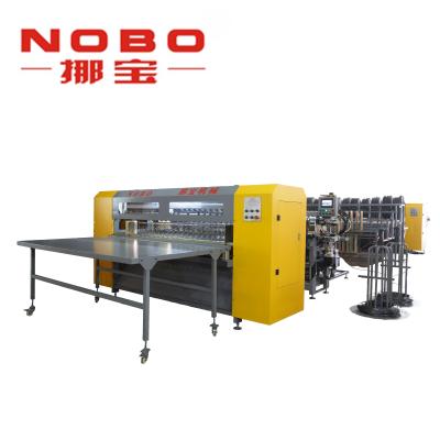 China NOBO Conjoined Mattress Coiling Machine 5MPA Hydraulic Pressure 380V 3 Phase 150 Units Per Shift for sale