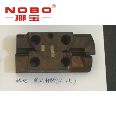 China Mattress Spring Making Machine Spare Parts Jaws Middle Part Up / Down Knife Plate for sale