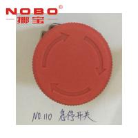 China Buzzer Mattress Spring Machine Spare Parts Emergency Stop Switch / Flat Button for sale