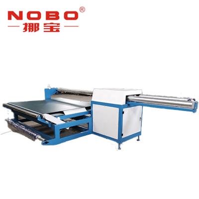 China NOBO Semi Auto Mattress Roll Packing Machine 2.25kw 380V 50HZ Single Spindle for sale