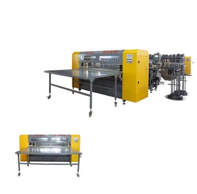 China Auto Helical Insertion Mattress Spring Machine 150 Units Per Shift Conjoined Coiling Machine for sale