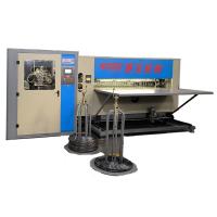 China Automatic Spring Bed Net Production Machinery Efficiency 60-90 Sheets / 8 Hours for sale