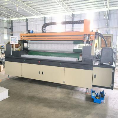 China Electronic Control Pocket Spring Assembly Machine Continuous Gluing 5-6 Strings/min 6.5KW for sale