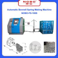 China CE Certified Bonnell Mattress Spring Coiling Machine 90-100 Springs/Min 380V for sale