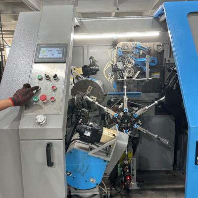 China Mattress Bonnell Spring Coiling Machine 3 Phase 4-7 Turns Convolutions for sale