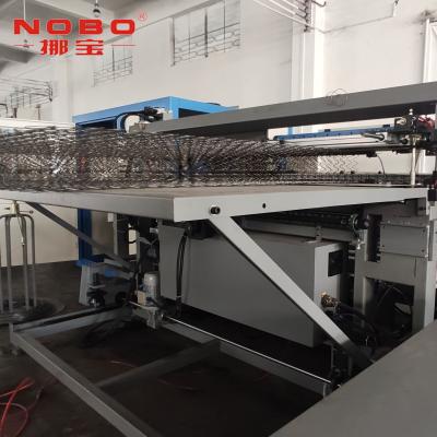China 1.3-1.6mm String Automatic Spring Coiling Machine 1500kg Mattress Assembly for sale