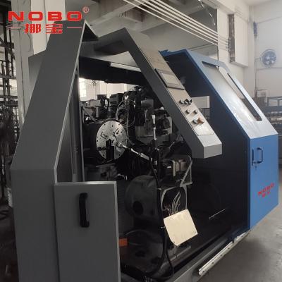 China NOBO Automatic Mattress Spring Making Machine 80pcs/min 1.8-2.4mm Wire for sale