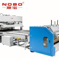 China Automatic Mattress Packaging Machine 2100mm Width 2300kg High Efficiency 60pcs per Hour for sale