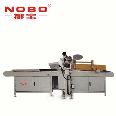 China Nobo Mattress Edge Tape Machine WB-4 Automatic PLC Controlled 0.12-0.4m Thickness for sale