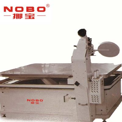 China Automatic Mattress Tape Edge Machine Chain Stitch 0.12-0.4m Thickness 10-20 Sheets/Hour for sale