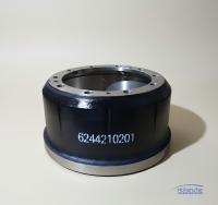 China 6244210201 Commercial Truck Brake Drums 410x220mm Rear Axle Components for sale