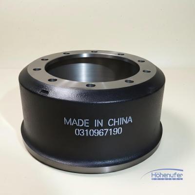 China 420x180mm 0310967190 Premium Brake Drum For BPW ECO Plus Axles for sale