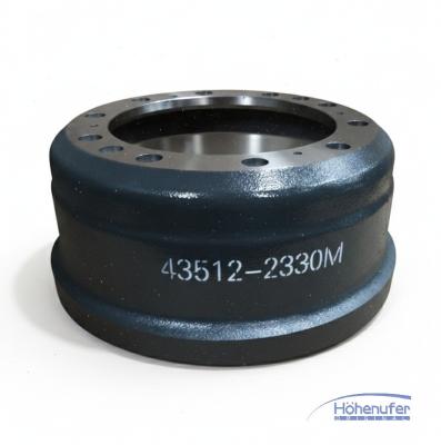 China Hino 700 Series Rear Drums 410x220mm Heavy Duty Brake Drum 43512-2330M for sale