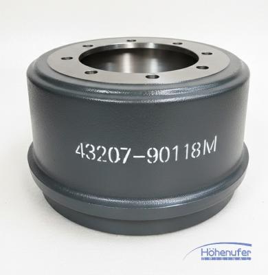 China Nissan Diesel UD Rear Brake Drum OE 43207-90118M Truck Brake Drum Casting for sale