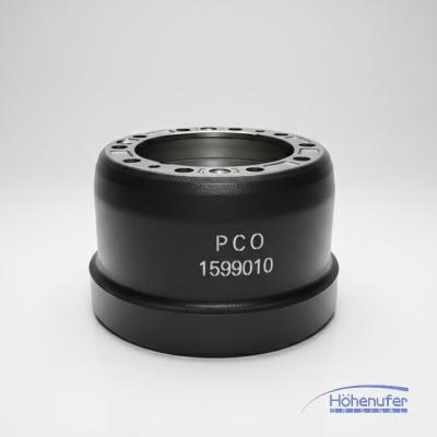 China Heavy Duty Brake Drum PCO1599010 Truck Brake Drum OEM Replacement 1599010 for sale