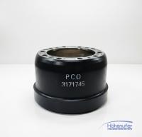 China PCO3171745 Brake Drum 410x175mm Heavy Duty Brake Drum Casting for sale