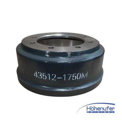 China Premium Brake Drum 43512-1750M 500 Series Hino Brake Drum 410x160mm for sale