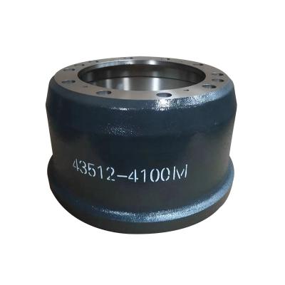 China 700 Series Hino Brake Drum 43512-4100M 410x200mm Rear Drum Brakes Replacement for sale