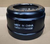 China WG9112340006 Rear Axle Components SINOTRUK Brake Drum 420x185mm for sale