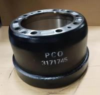 China PCO3171745 Brake Drum 410x175mm Heavy Duty Brake Drum Casting for sale