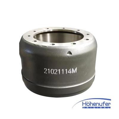 China OE 21021114M Trailer Brake Drums Heavy Duty Brake Drum For Trucks for sale