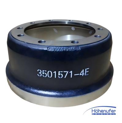China 3501571-4E Front Brake Drum for FAW J5 / J6 Heavy Truc for sale